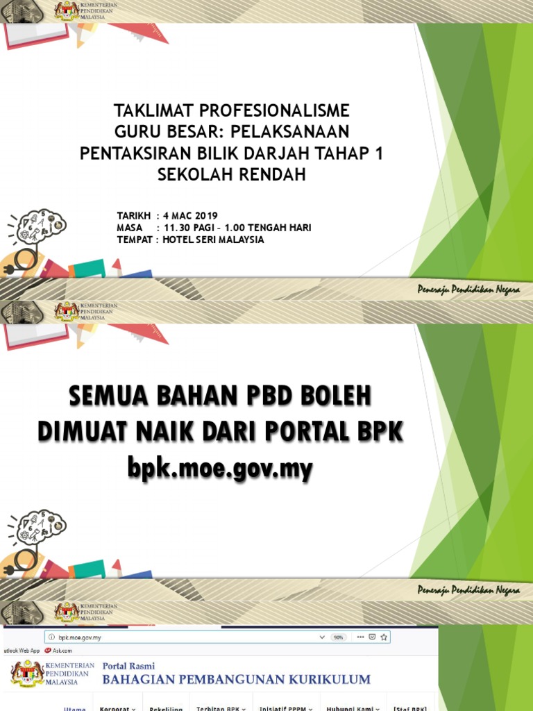 Slaid Pembentangan PBD | PDF