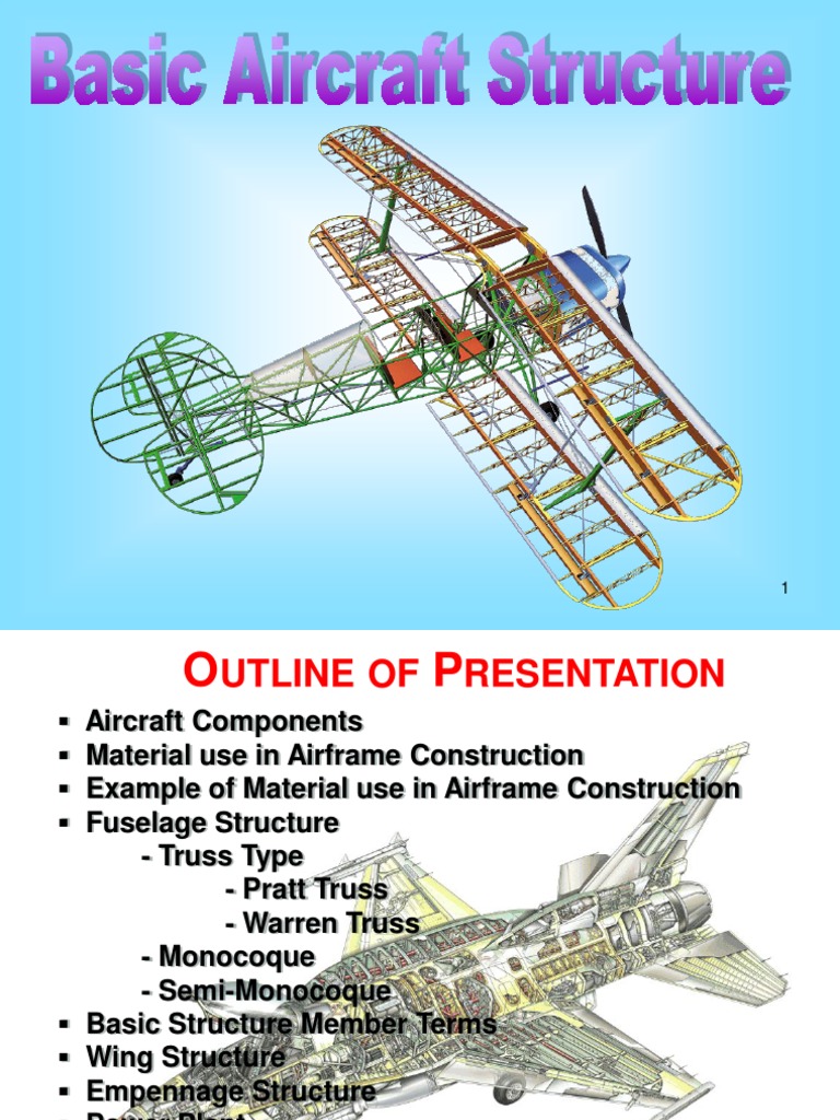Truss and Monocoque Aircraft Structures | PDF | Empennage | Fuselage