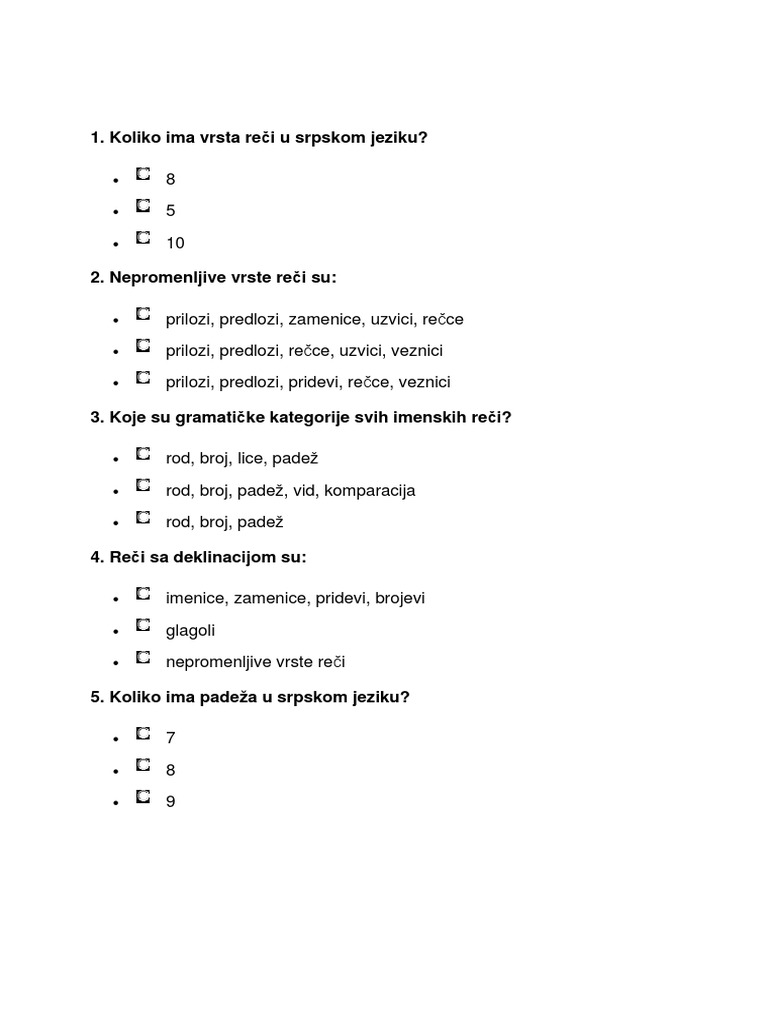 Morfologija, Sve | PDF