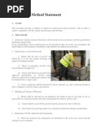 Method Statement For: Tiling Work | PDF | Tile | Adhesive