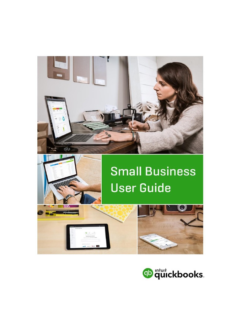 QuickBooks Small Business User Guide PDF | PDF | Quick Books | Financial Transaction