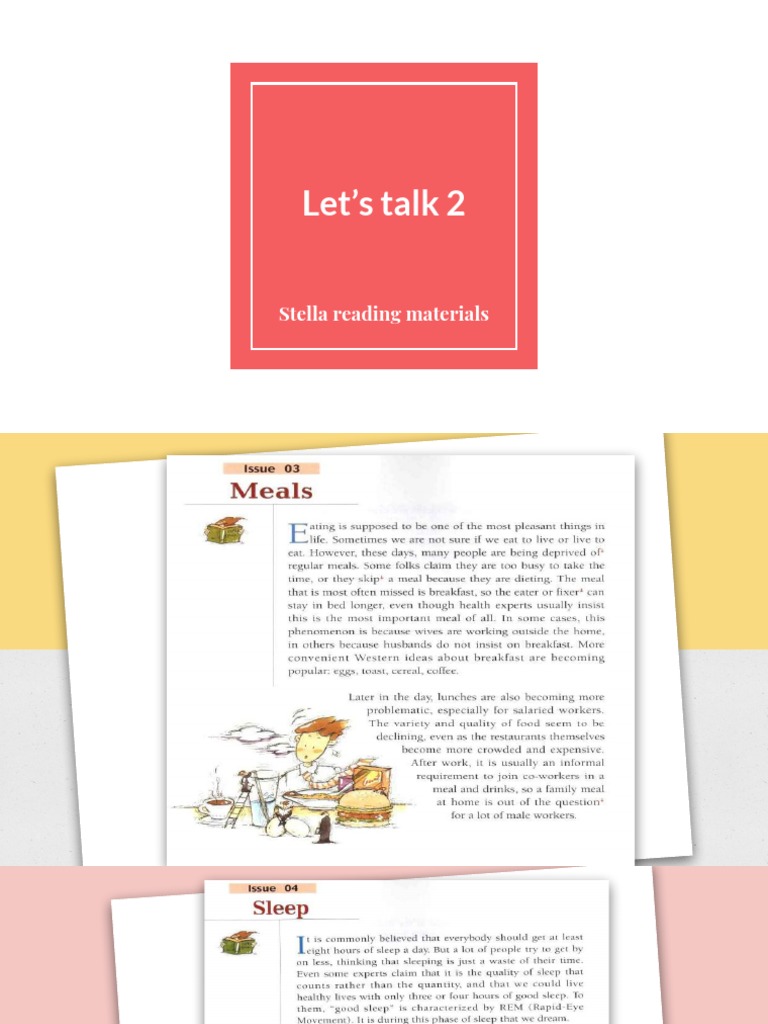 Stella Reading Materials 2 | PDF