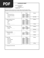 Contoh Form Exit Interview | PDF | Karier & Perkembangan