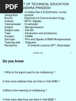 8086 Microprocessor Pin Diagram Overview | PDF | Integrated Circuit ...
