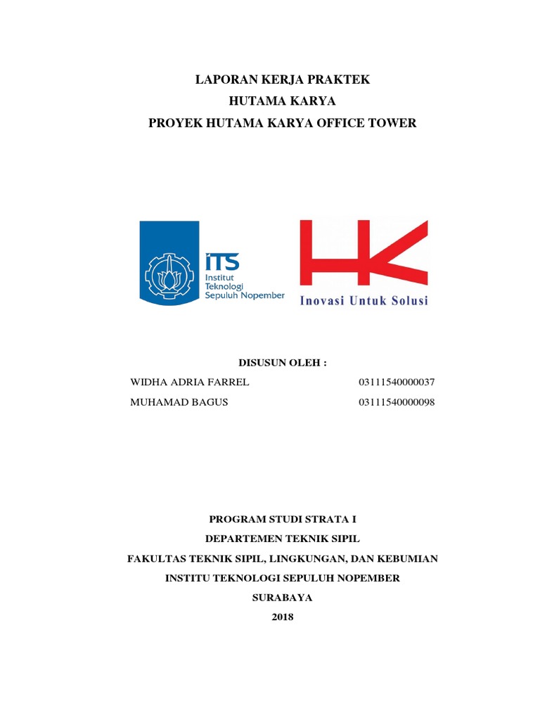 Laporan KP HKO ITS PDF | PDF