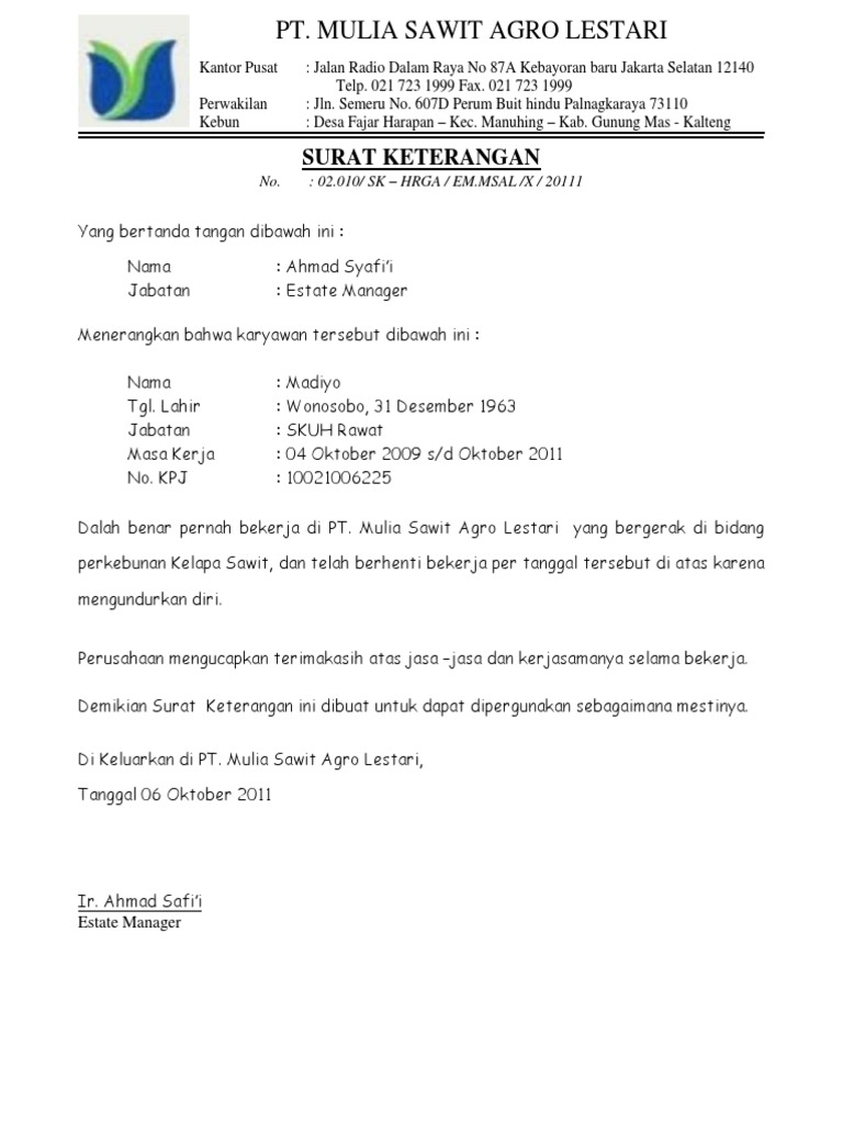 PT Sawit Gemilang | PDF