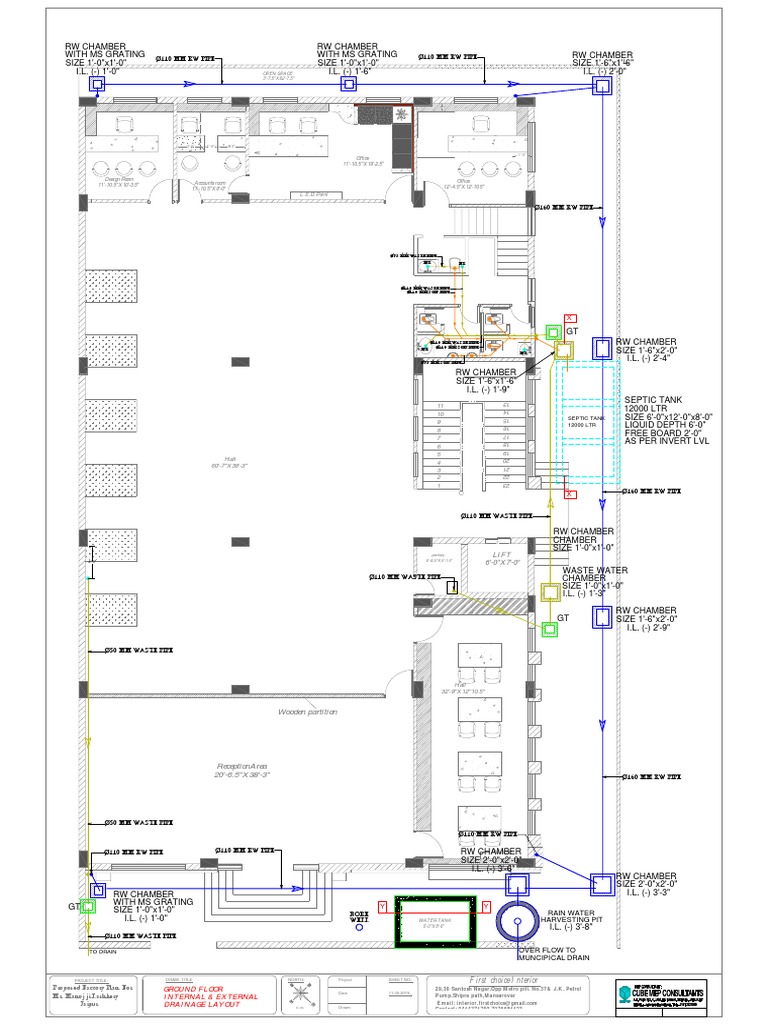 UGT+Septic Tank Location & Size | PDF | Hydraulic Engineering | Water