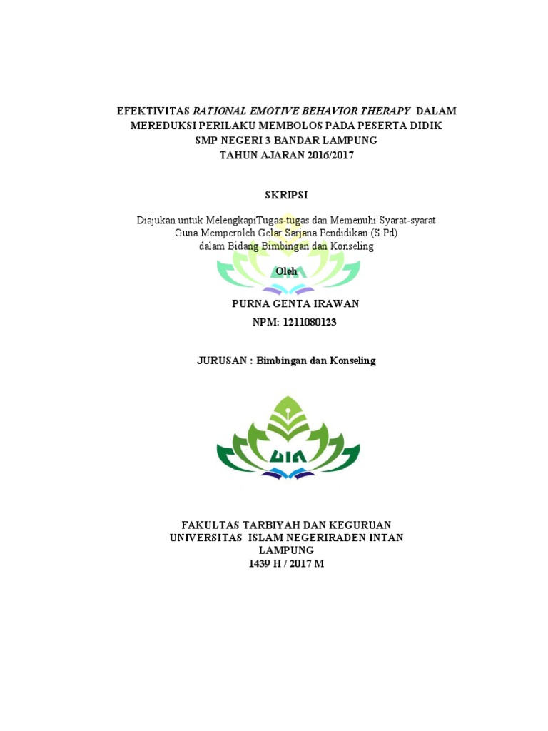 Skripsi Lengkap Genta PDF | PDF