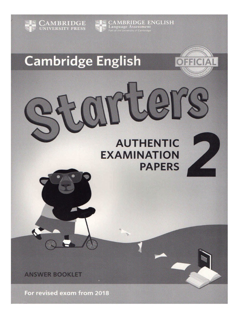Starters 2 Authentic Examination Papers Answer Booklet | PDF
