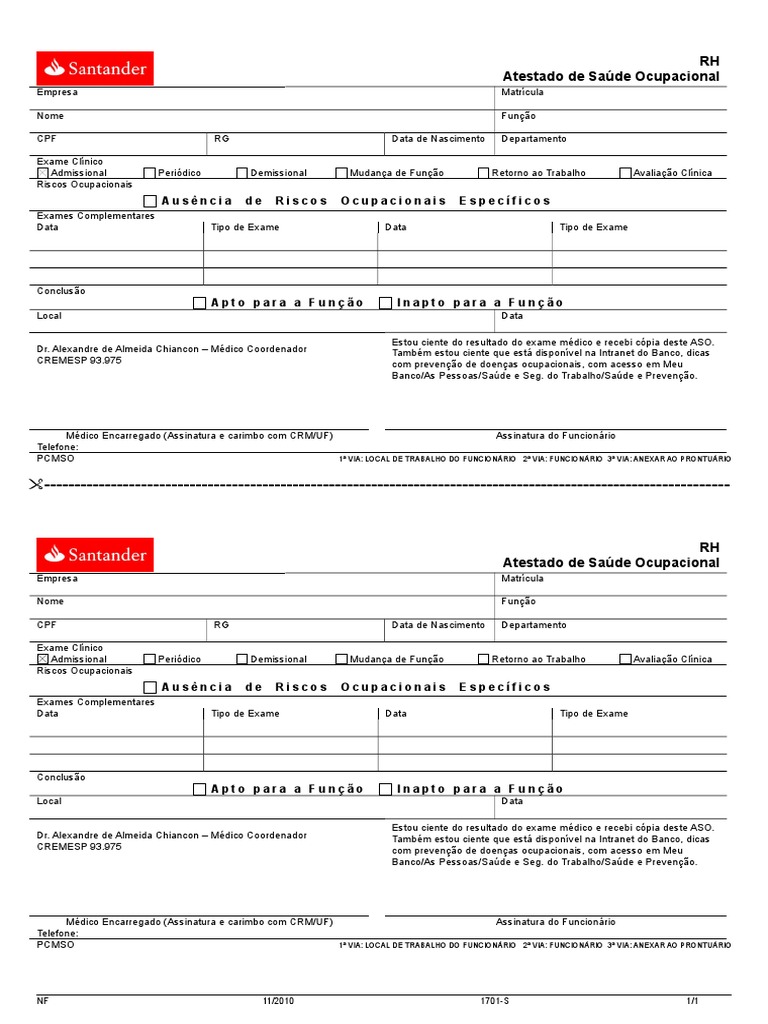 Modelo de Aso Hbs | PDF | Especialidades médicas | Medicina Clínica