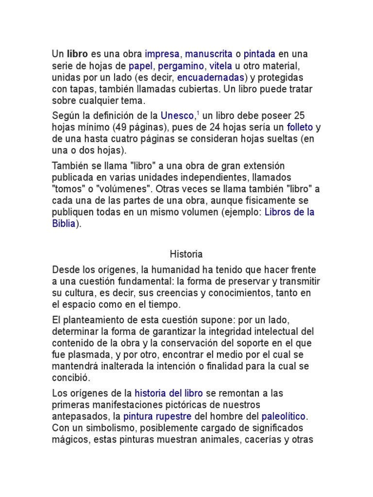 El Libro | PDF | Libros | Escritura