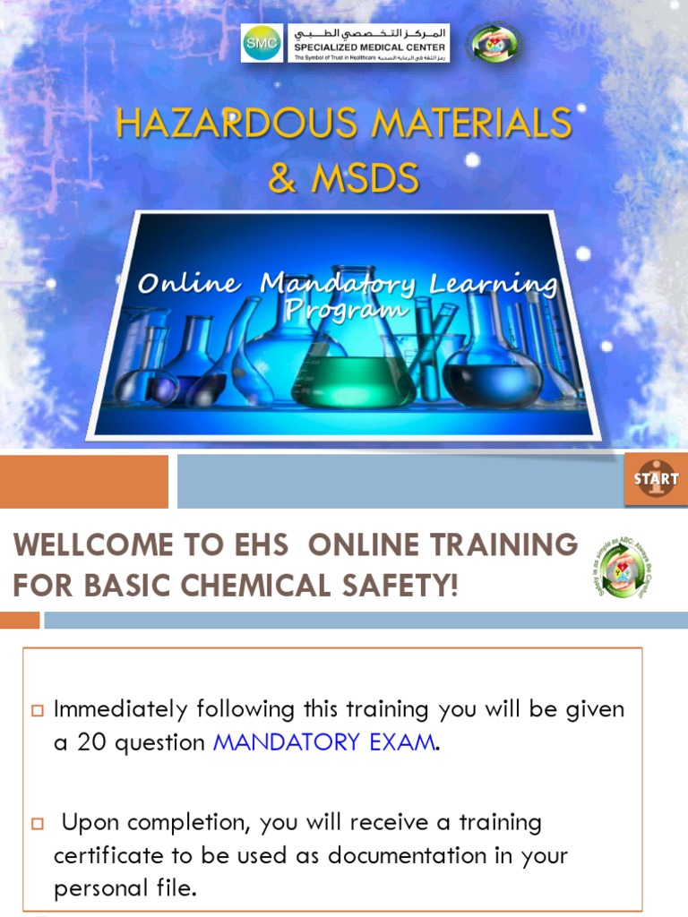 Hazmat Msds Learning Material | PDF | Dangerous Goods | Personal ...
