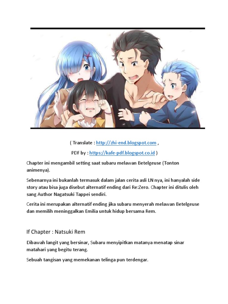 Side Story Re Zero | PDF