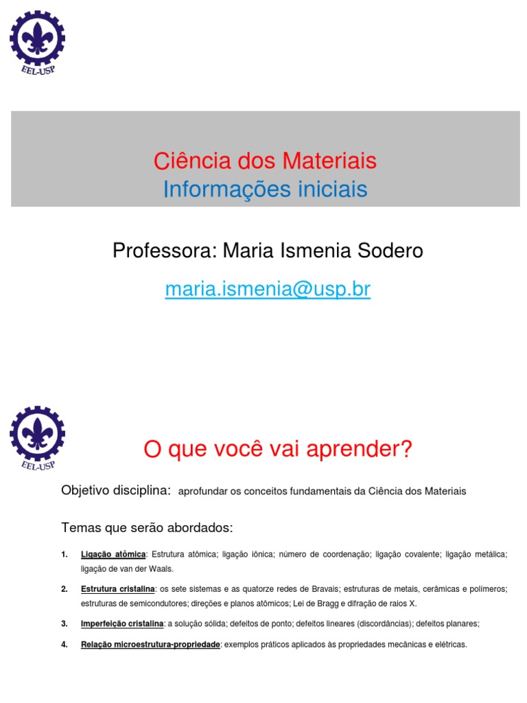 Ciencia Dos Materiais Pdf Material Composto Aço