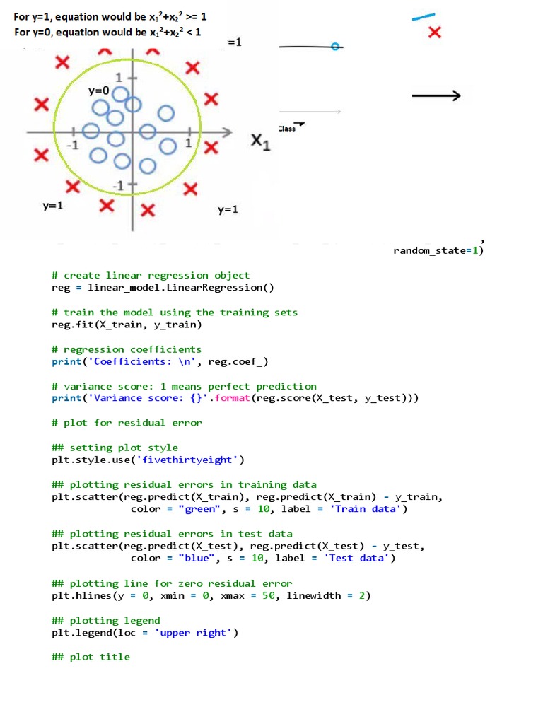 Linear Regression Program Python | PDF