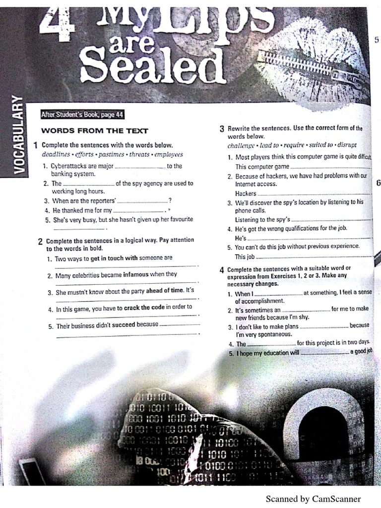 Unit 7 Living English 1 Bach Workbook | PDF