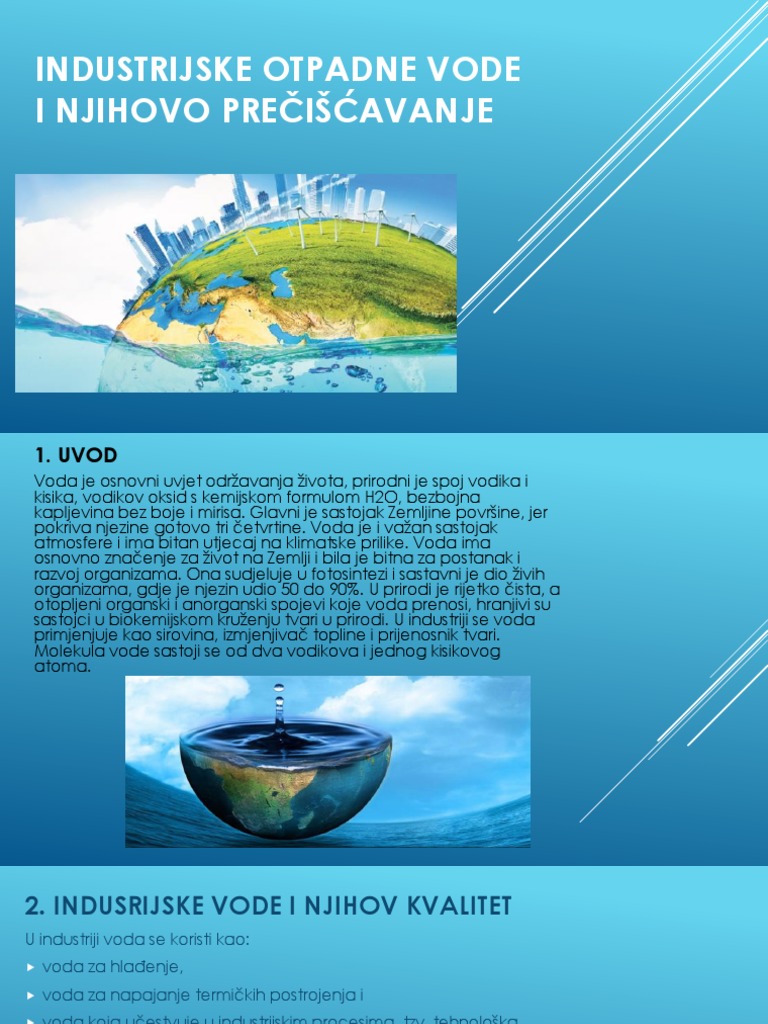 Industrijske Otpadne Vode I Njihovo Prečišćavanje | PDF