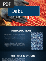 Dabu Block Printing in Rajasthan | PDF | Adhesive | Dyeing