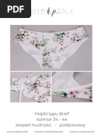 Patternmaking For Underwear Design | PDF
