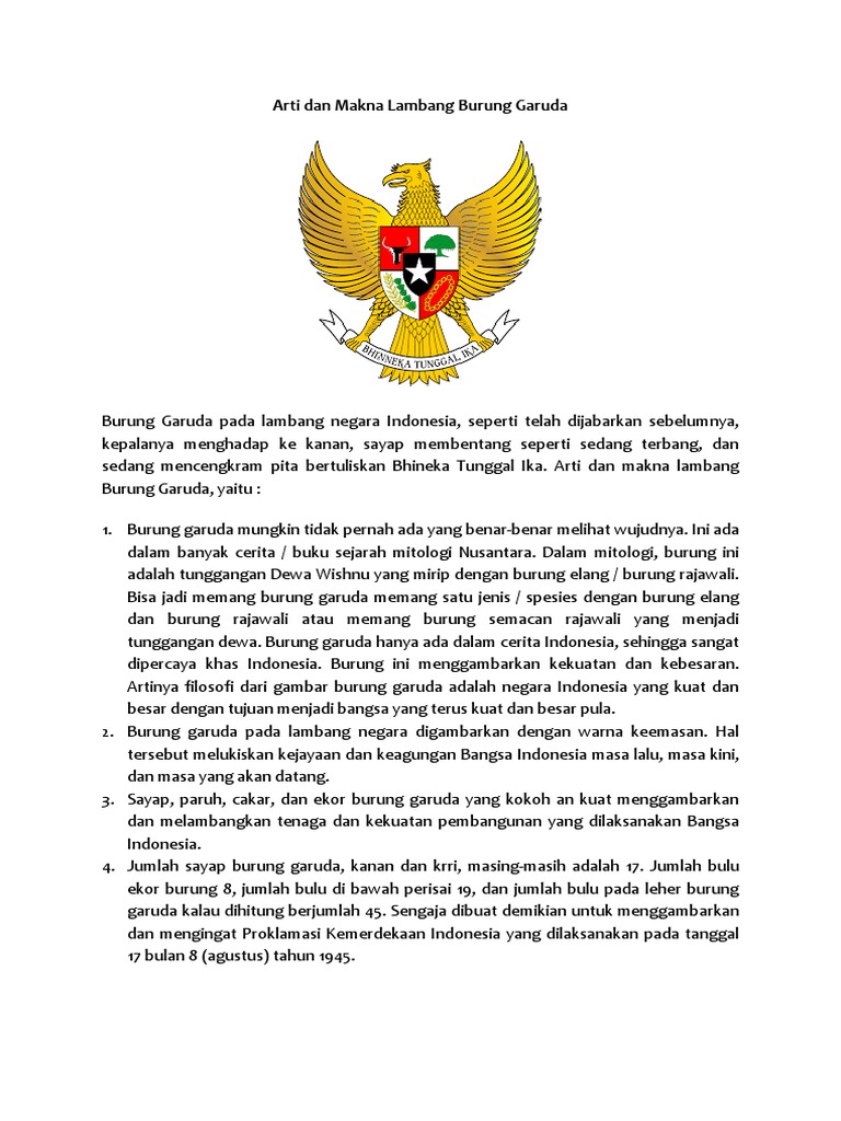 Burung Garuda Ada Atau Tidak