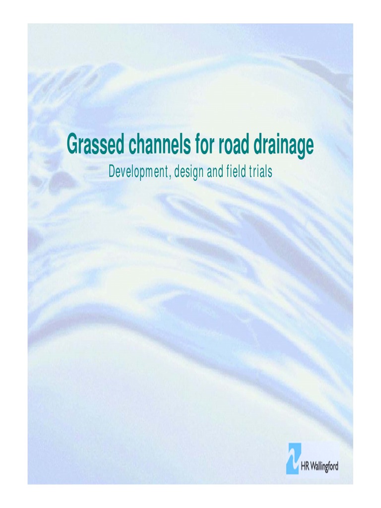 Grass Channels For Road Drainage | PDF | Road | Drainage