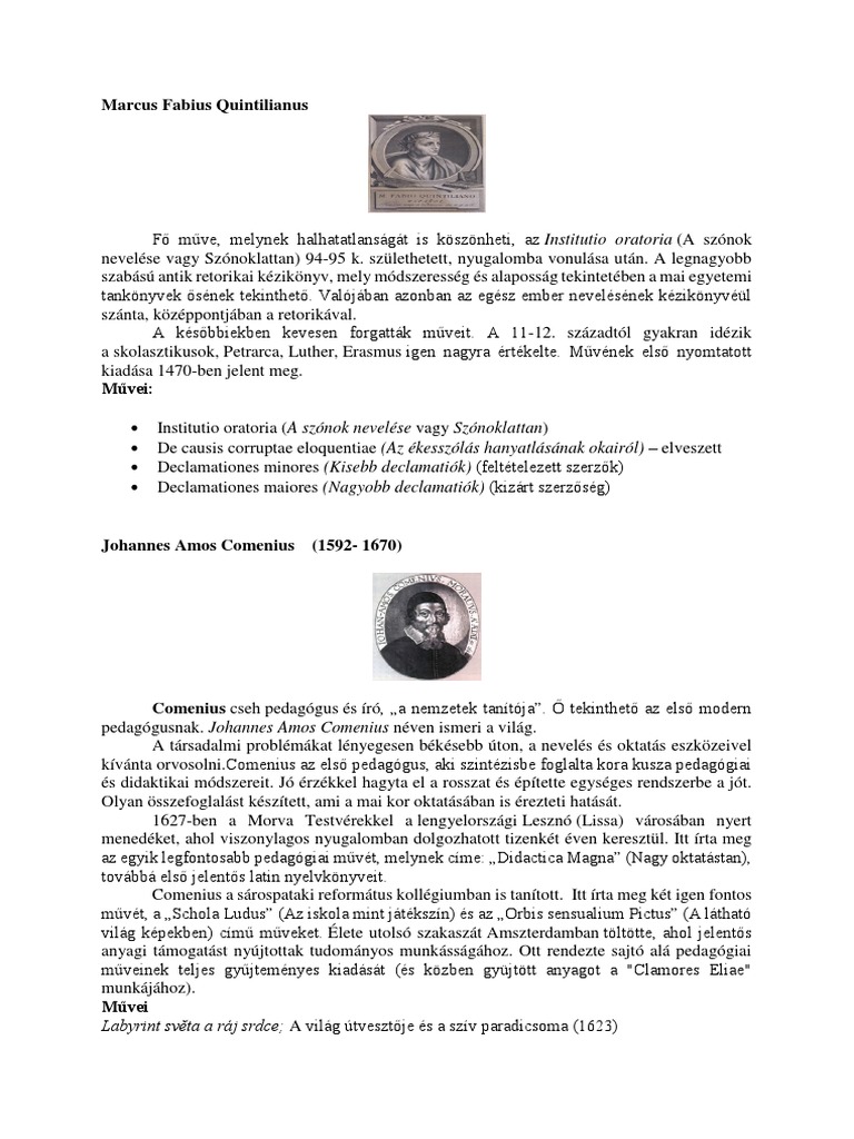 Marcus Fabius Quintilianus | PDF