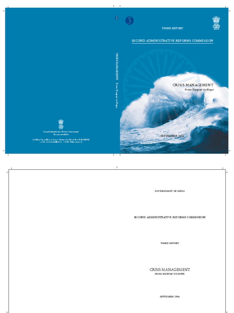 2nd ARC Report On Crisis Management | PDF