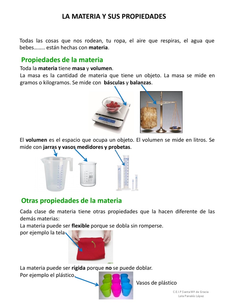 La Materia y Sus Propiedades | PDF | Líquidos | Importar
