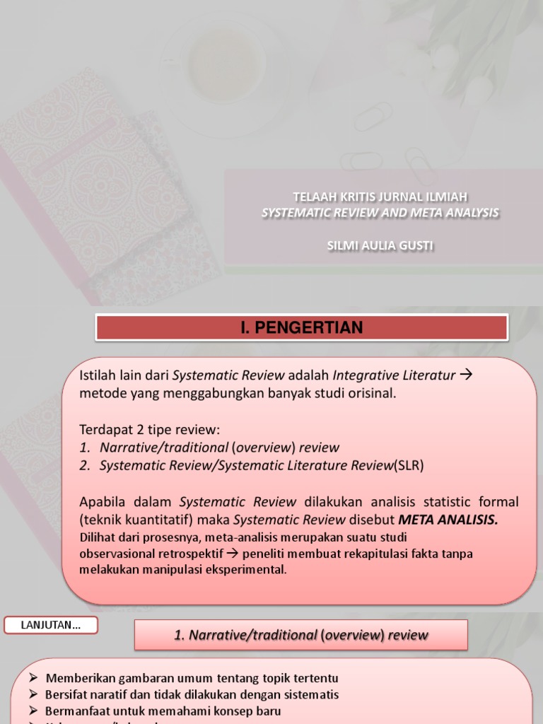 Sistemik Review Dan Meta Analisis-Silmi | PDF