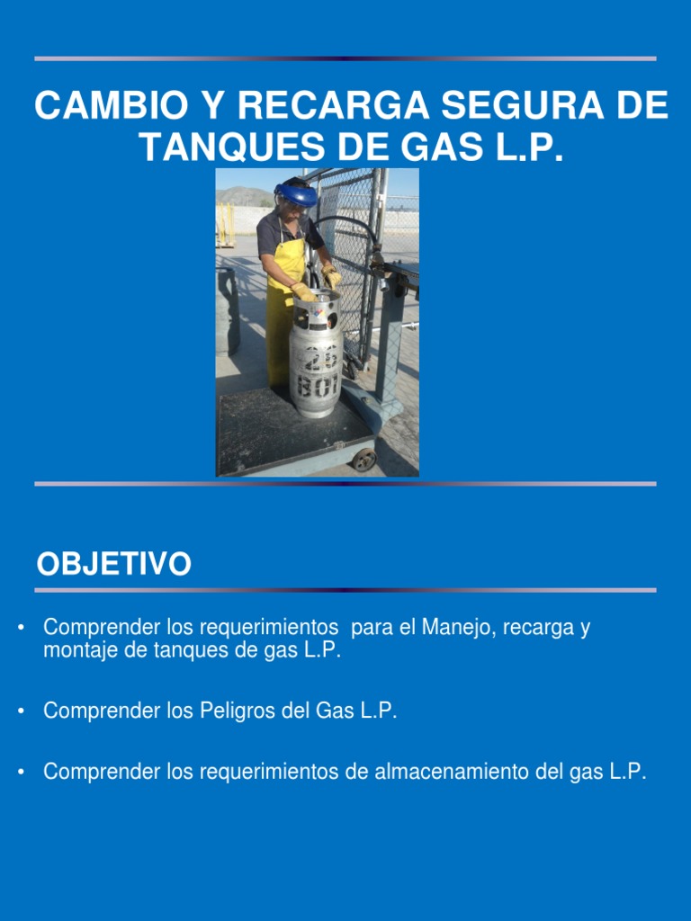 RECARGA DE GAS L.P. | Tanques | Bomba