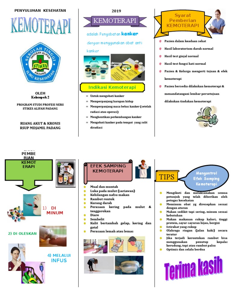 Leaflet Kemoterapi 1 | PDF