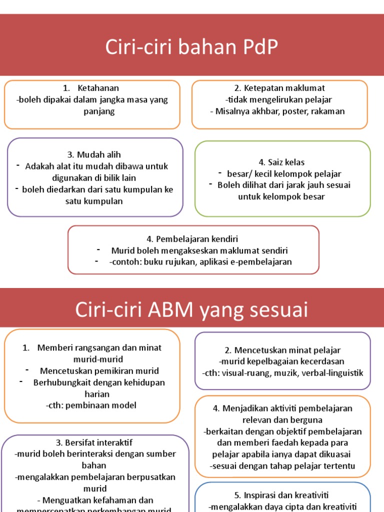 Ciri-Ciri Bahan PDP | PDF