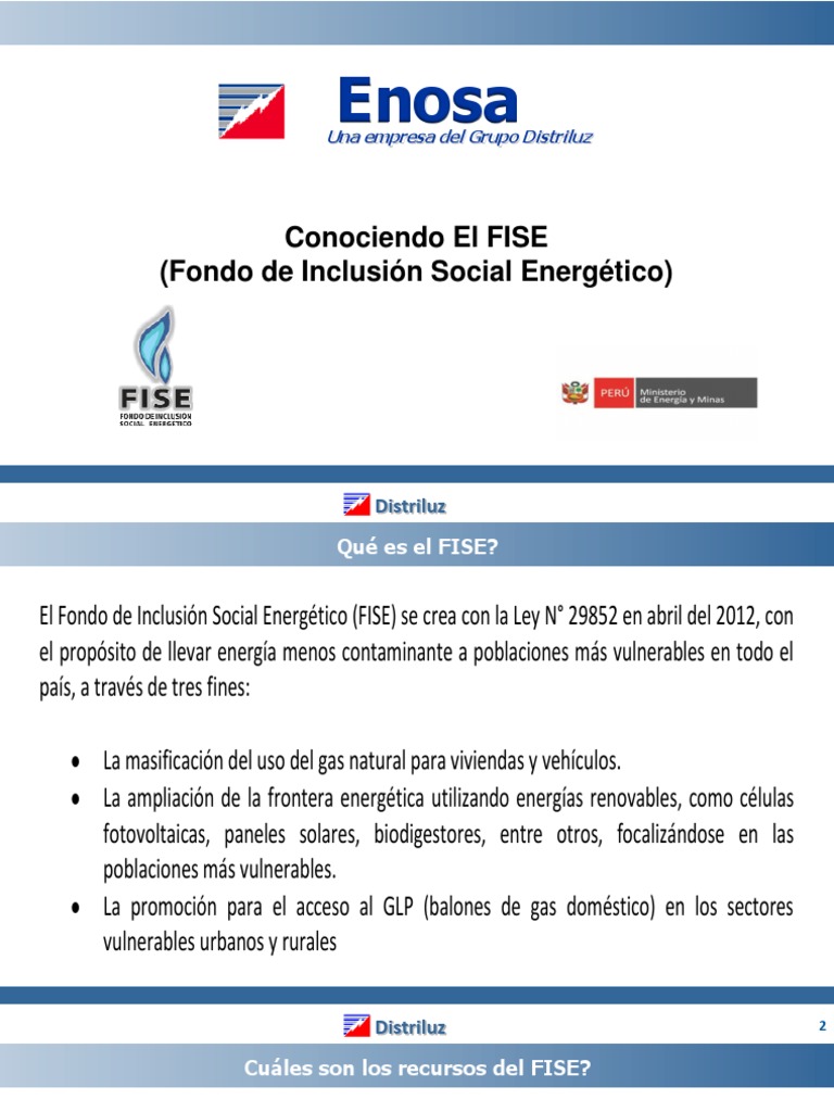 Qué es el FISE y sus Beneficios | PDF | Fotovoltaica | Energía renovable