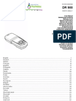 Hach DR900 Handheld Colorimeter Instruction Manual | PDF ...