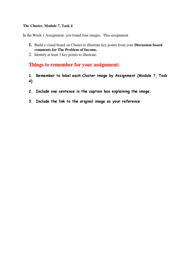 Cluster For Module 7, Task 4, Fall 18 | PDF