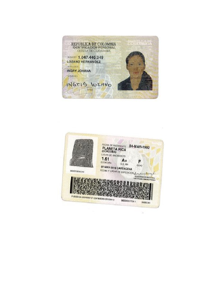 Scanner Cedula | PDF