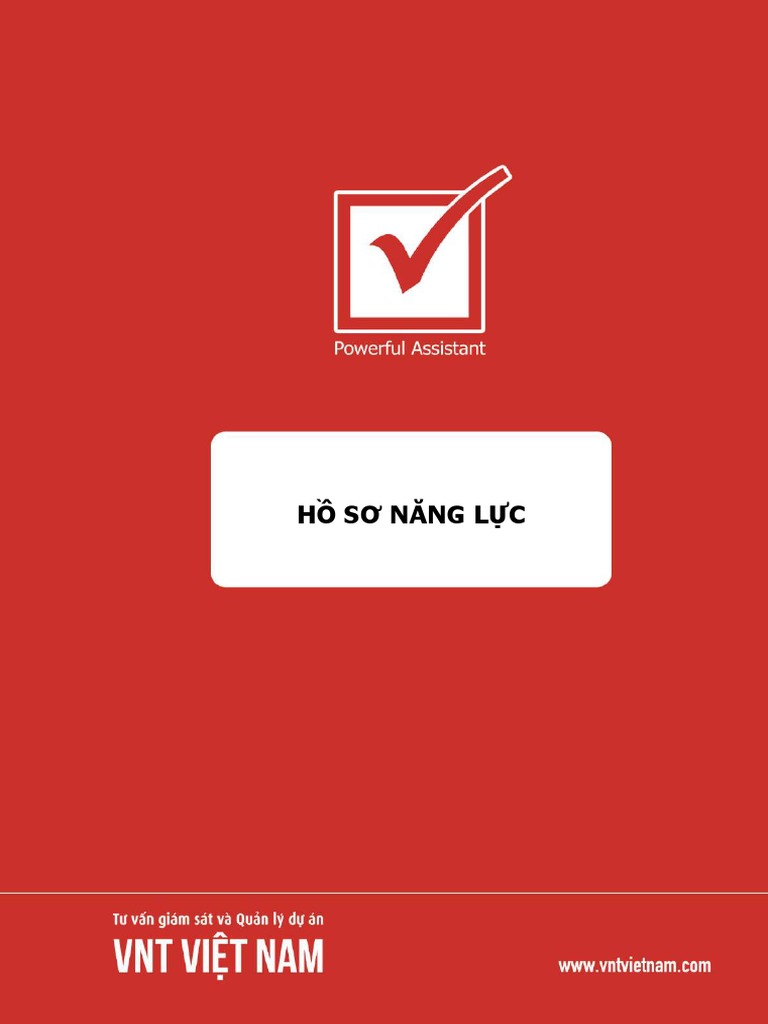Ho So Nang Luc VNT PDF | PDF
