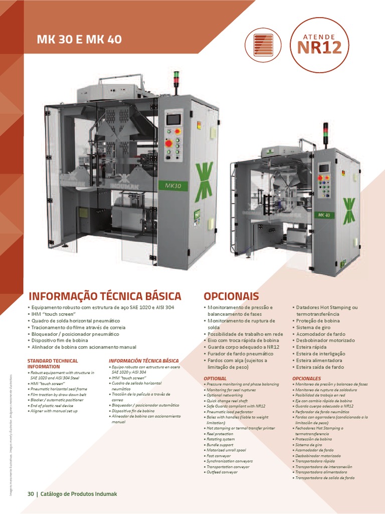 Datadores Hot Stamping Indumak | PDF
