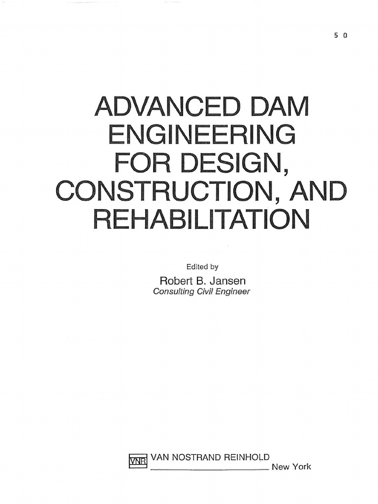 Advanced Dam Engineering For Cosntruction | PDF