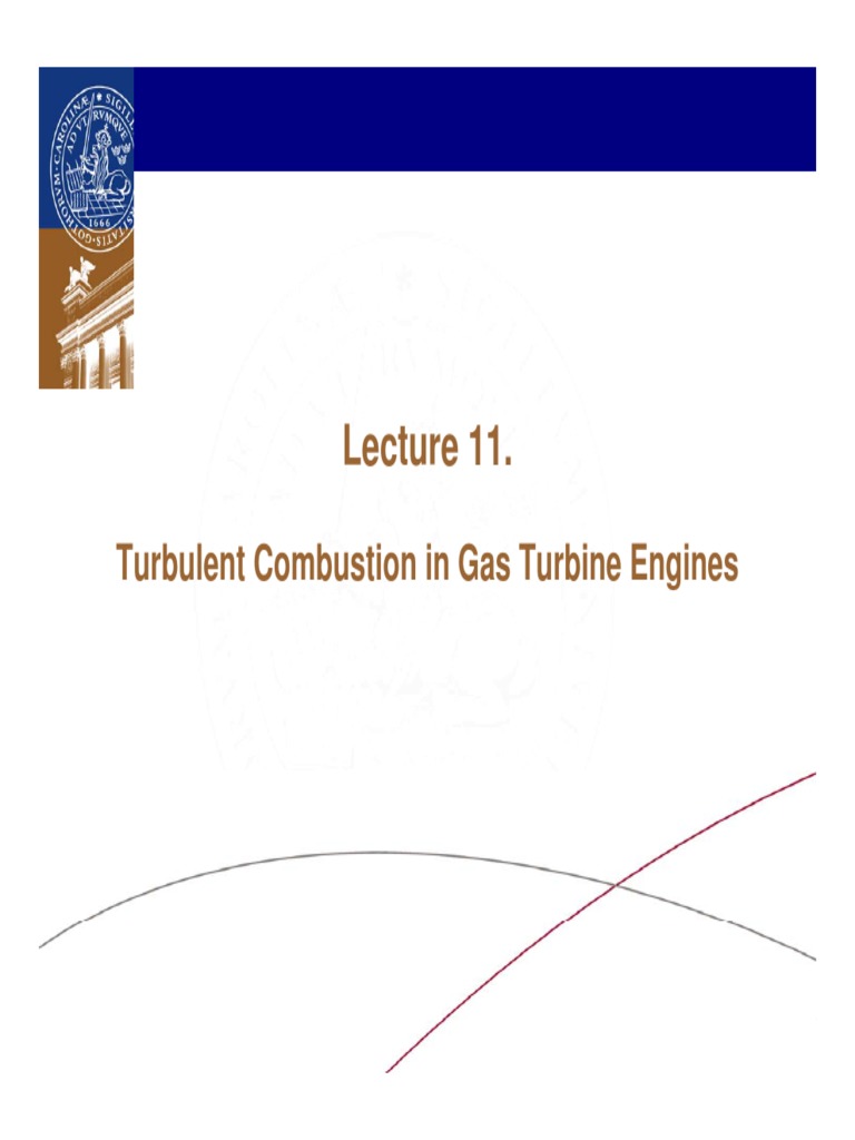 Lect11 Gasturbine PDF | PDF | Jet Engine | Turbine