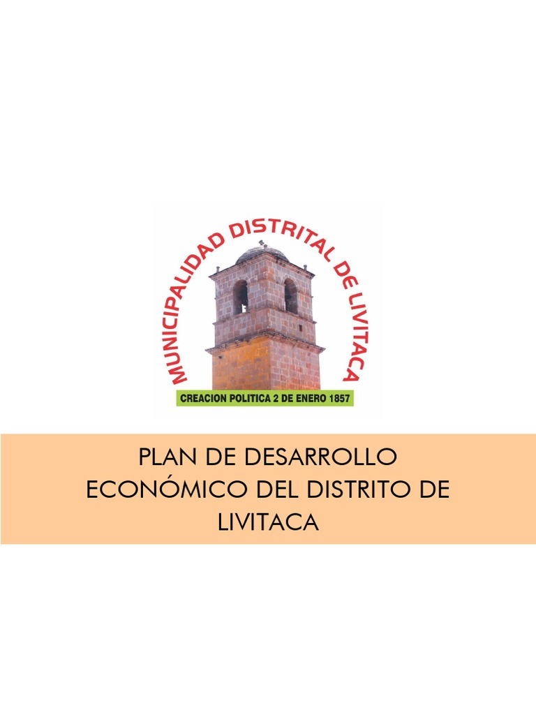Plan Economico-Livitaca-1 PDF | PDF | Minería | Riego