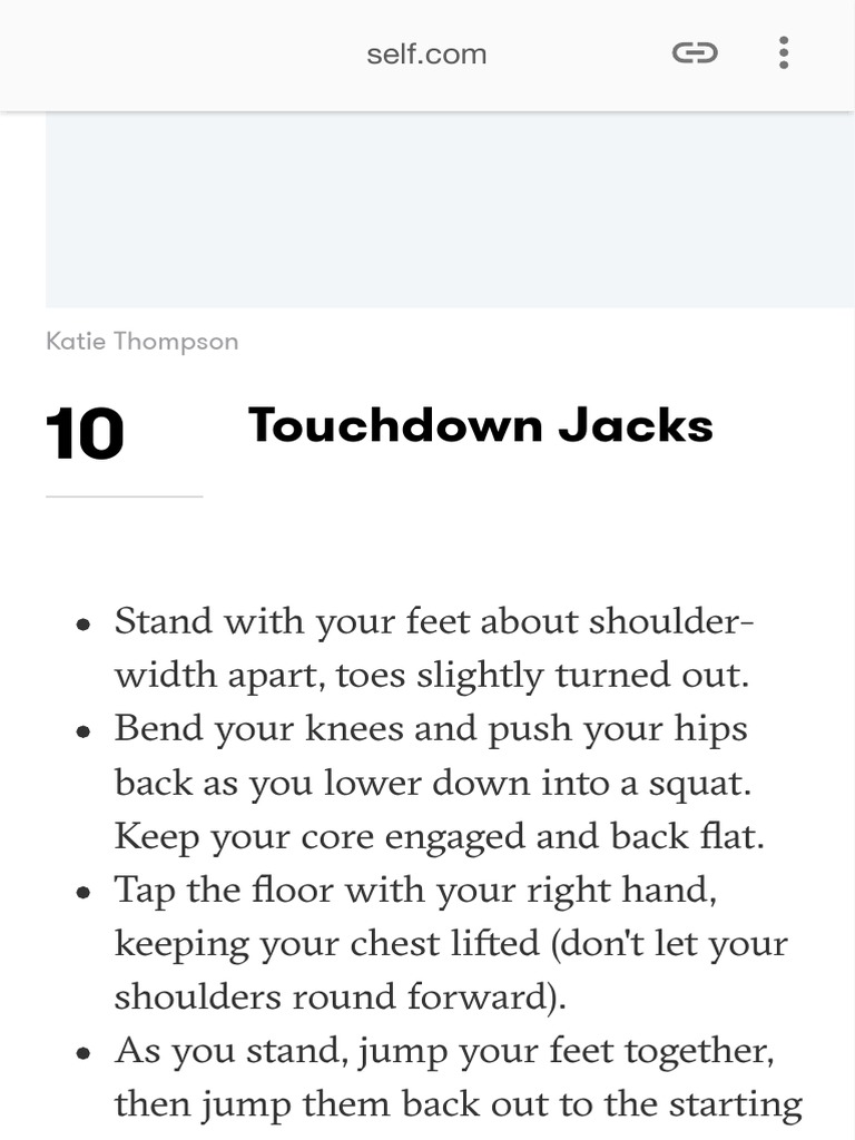 Touchdown Jacks: Katie Thompson | PDF