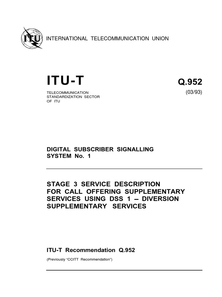 T Rec E.164 201011 | PDF | Itu T | International Telecommunication Union