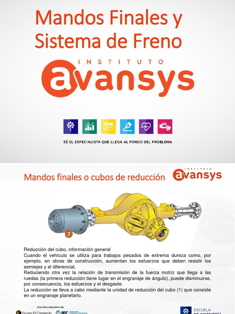 Mando Final | PDF | Engranaje | Eje