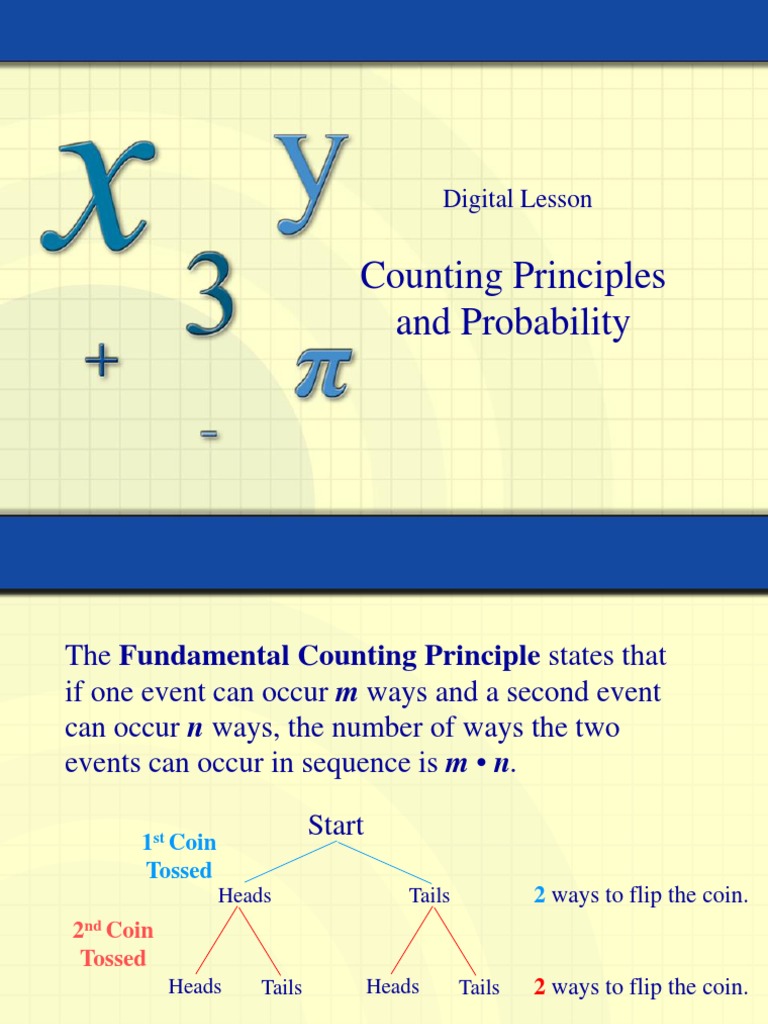 Fundamental Counting Principle | PDF | Permutation | Combinatorics