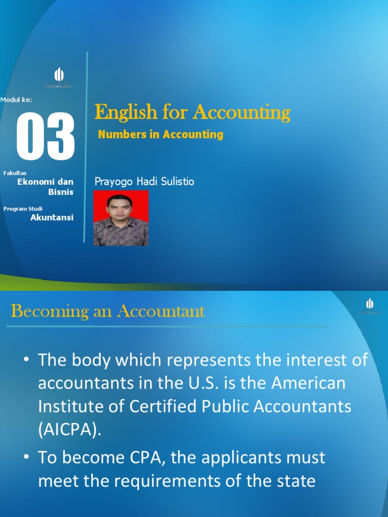 Modul - 3 - English For Accounting | PDF | Certified Public Accountant ...