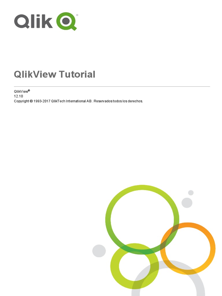 QlikView Tutorial (es-ES) PDF | PDF | Archivo de computadora | Ventana ...