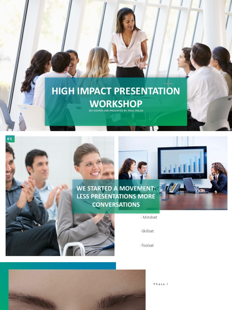 High Impact Presentation Workshop | PDF | Career & Growth