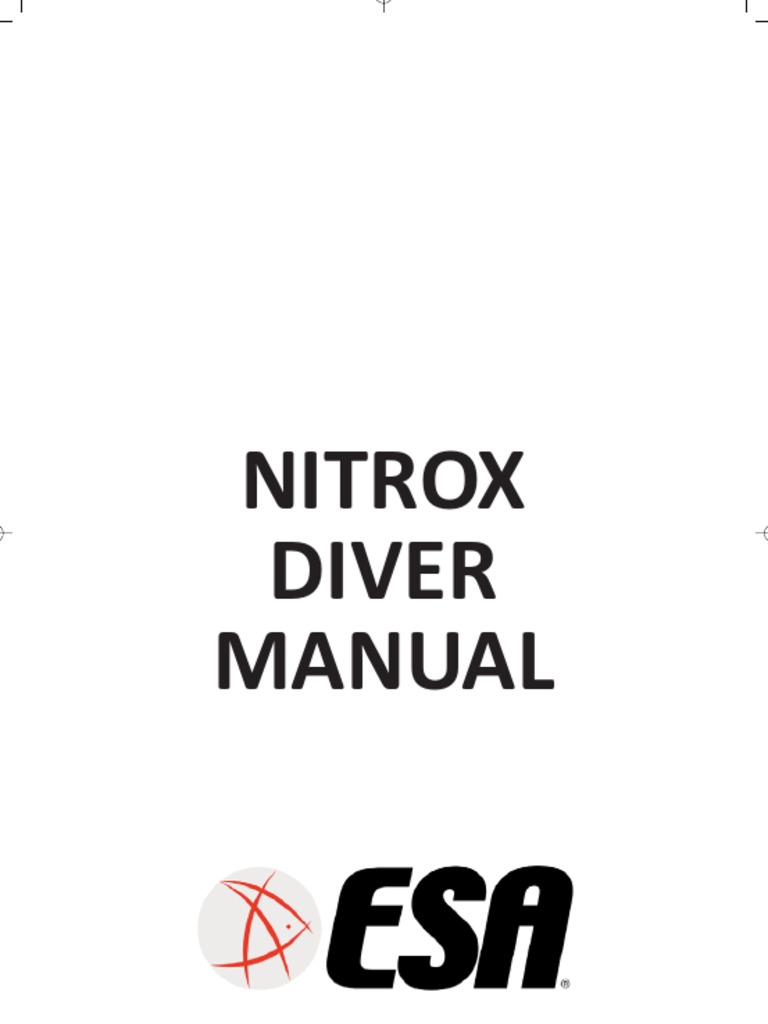 Nitrox Diver Manual | PDF | Scuba Diving | Industrial Gases