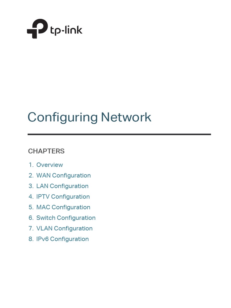 Config Network Guide | PDF | Ip Address | Iptv